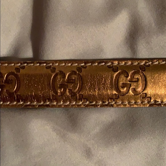 Gucci | Other | Womens Rose Gold Gucci Belt Fits Waists 273 | Poshmark